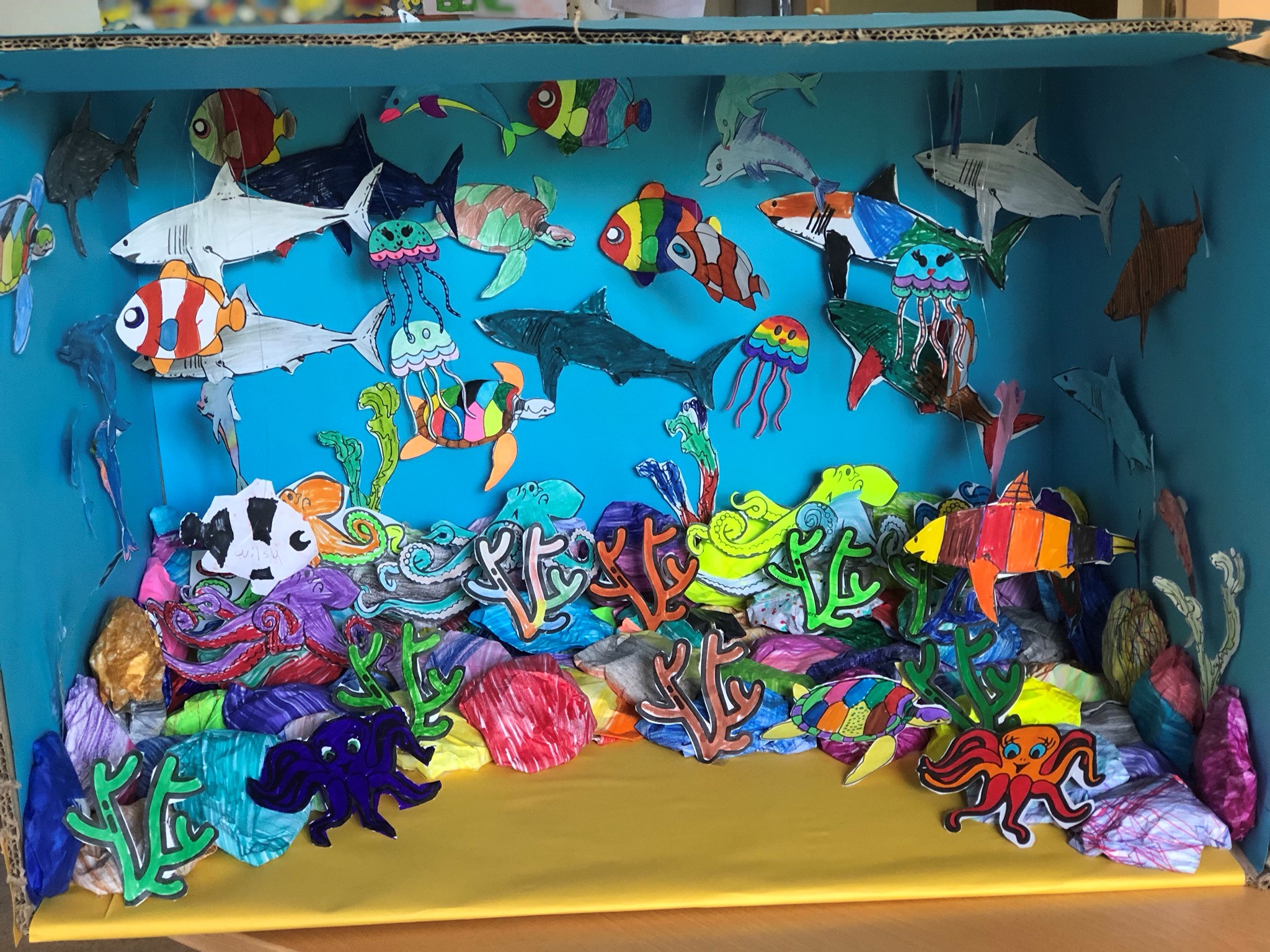 GRADE 2- RECYCLED AQUARIUM | SEV Schools
