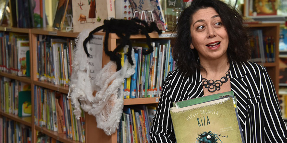 ÖFKELİ ÖRÜMCEK RIZA OKULUMUZU ZİYARET ETTİ! | SEV Okulları